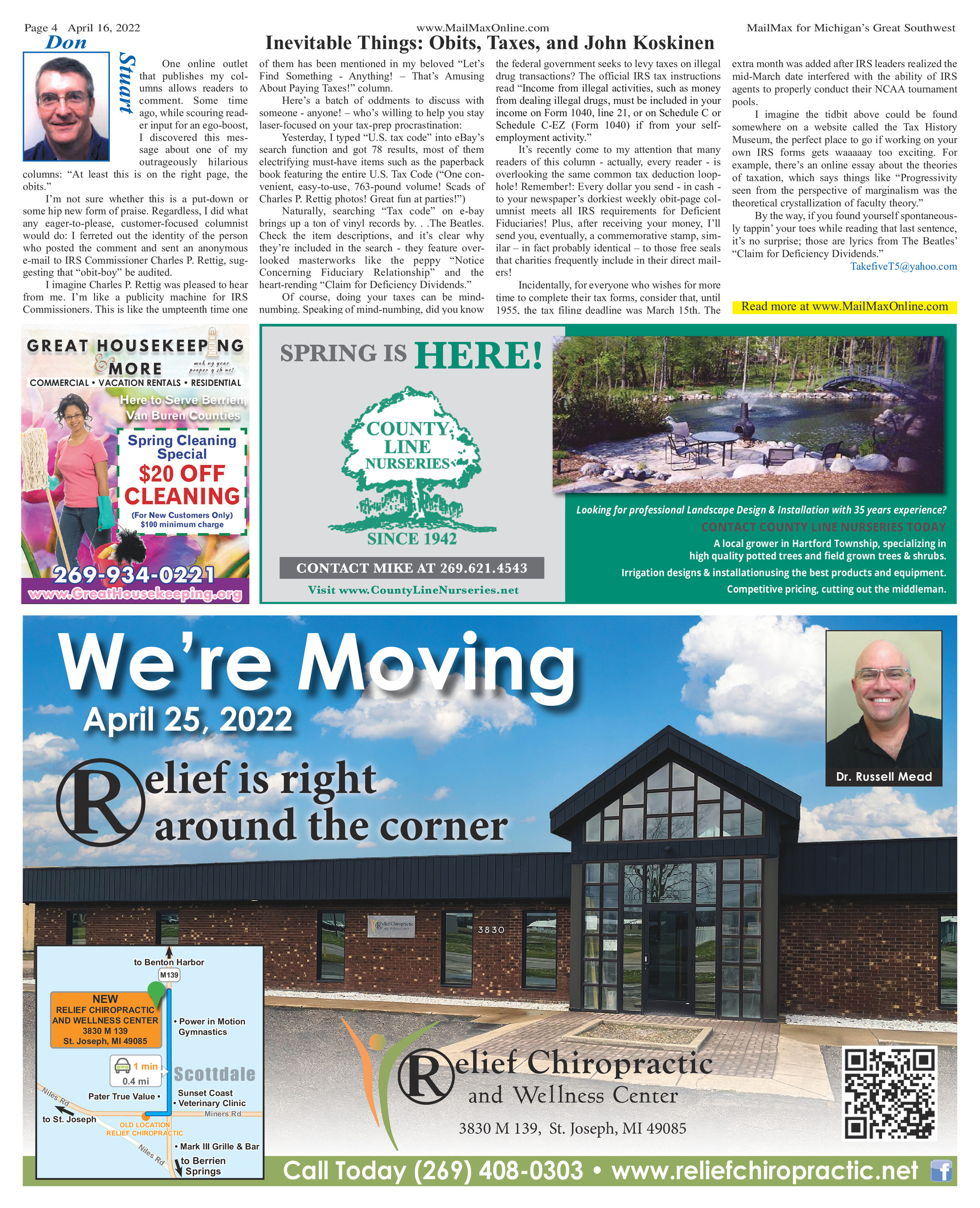 MailMax - Apr 16, 2022