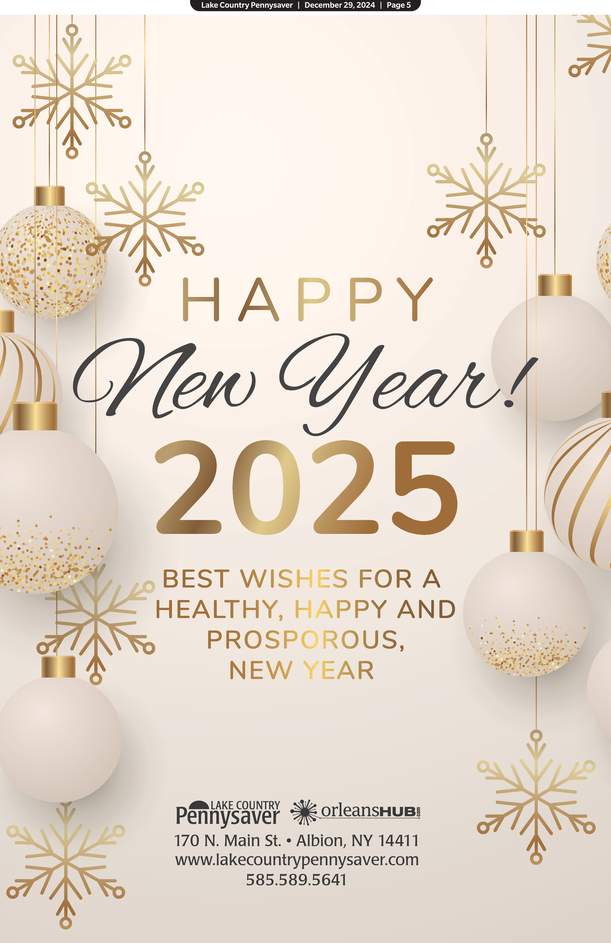 Lake Country Pennysaver - Dec 29, 2024