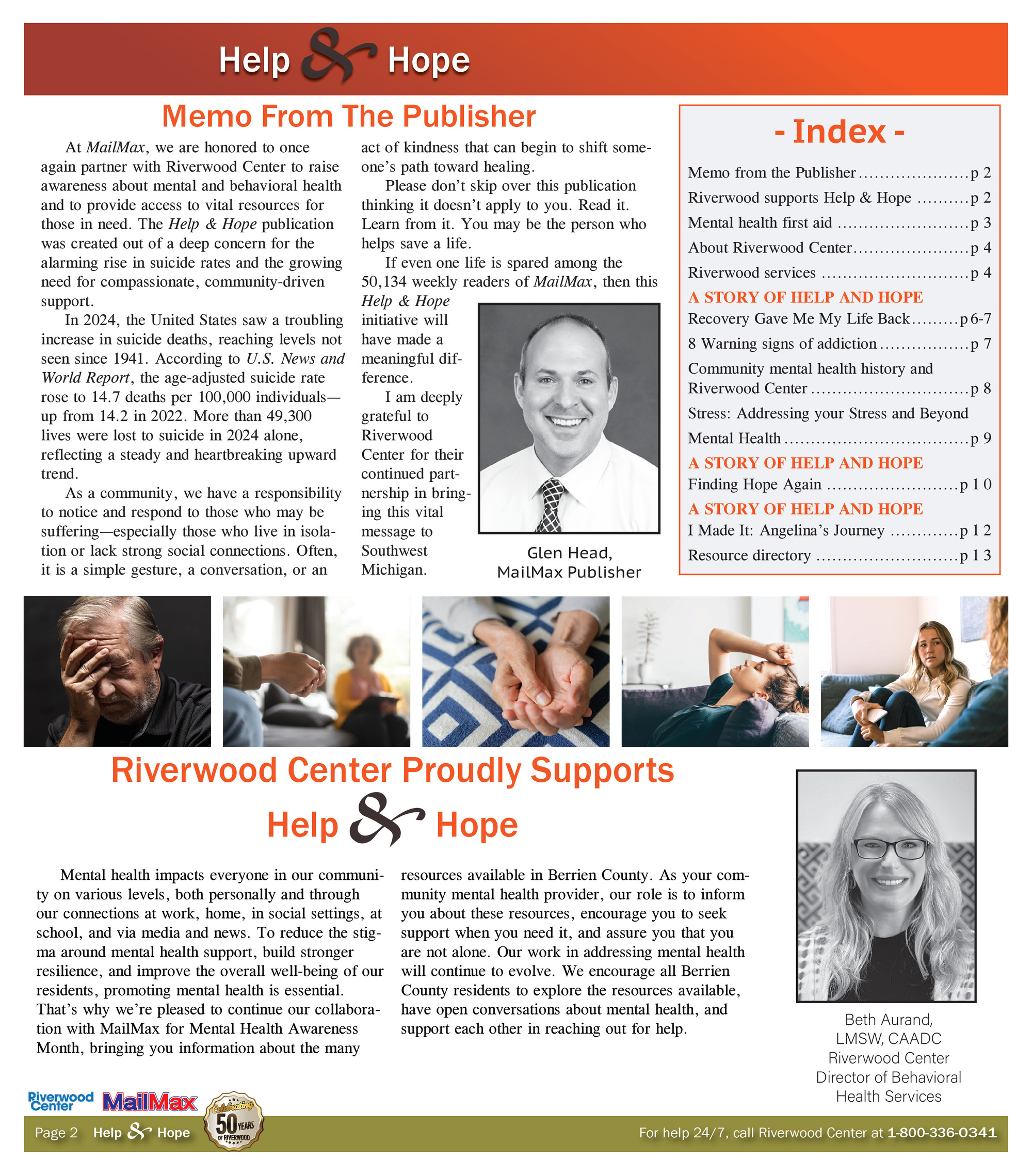 MailMax - Special Sections - Help & Hope - May 2025